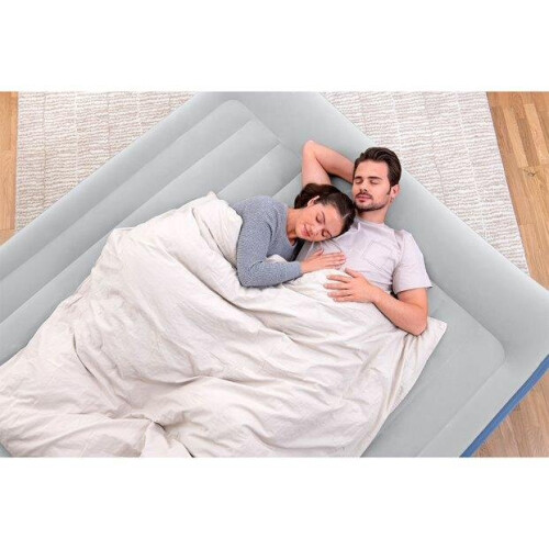 Bestway Tritech Inflatable Indoor King Airbed Air Mattress with Built-In AC Pump on OnBuy