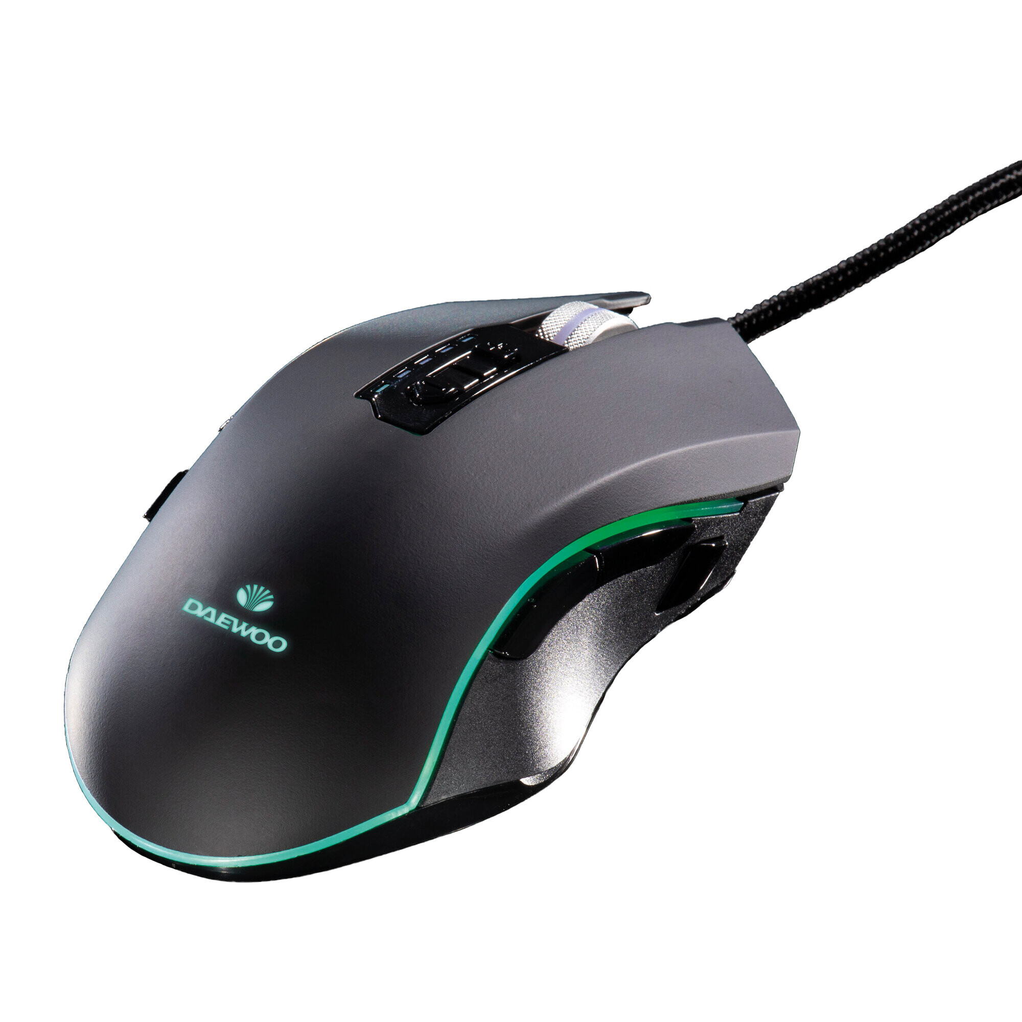 Daewoo Ambidextrous Gaming Mouse 12,000 DPI Weighted RGB LED 11 ...