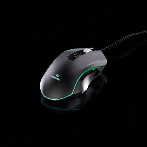 Daewoo Ambidextrous Gaming Mouse 12,000 DPI Weighted RGB LED 11 ...