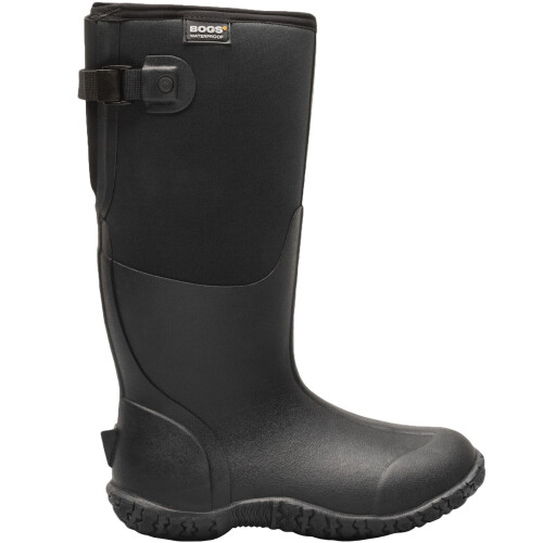 (4 UK, Black) BOGS Womens Mesa Adjustable Calf Waterproof Wellington ...