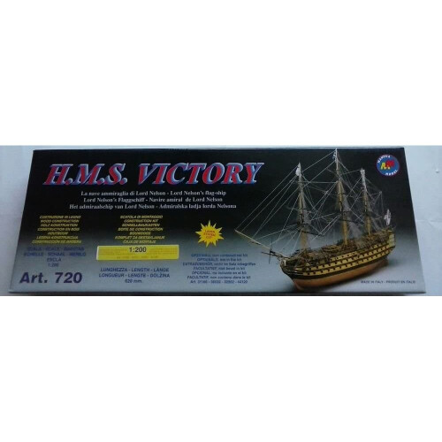 HMS VICTORY WOODEN MODEL SHIP KIT 1:200 500 MM LONG on OnBuy