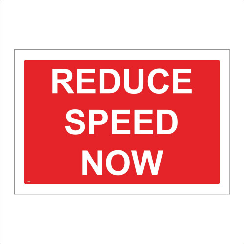 (600 x 450mm - 24 x 18, Magnetic - Vehicle Grade) CS005 REDUCE SPEED ...