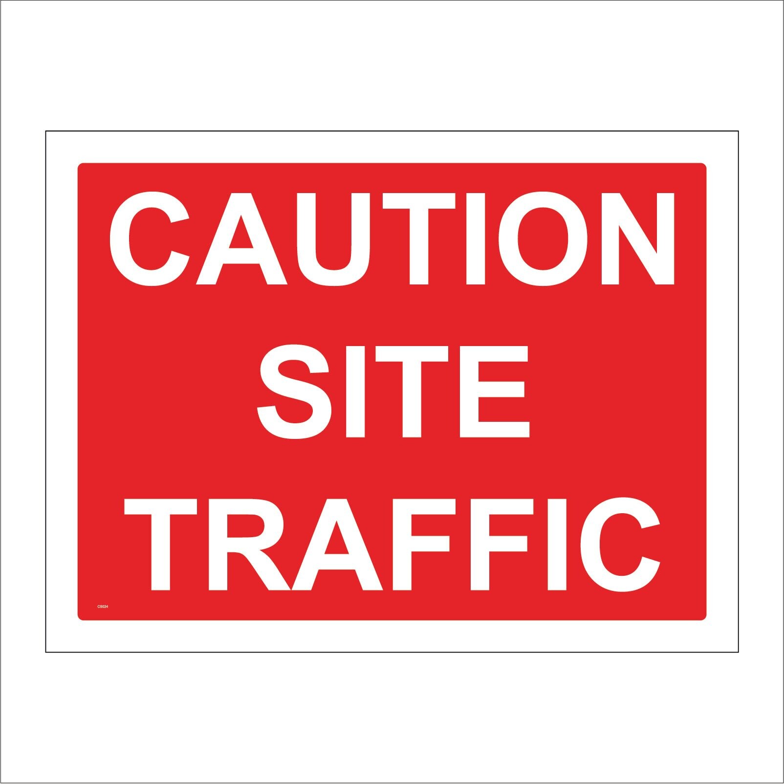 (200 x 150mm - 8 x 6, Sticker / Sav - White Background) CS024 CAUTION ...