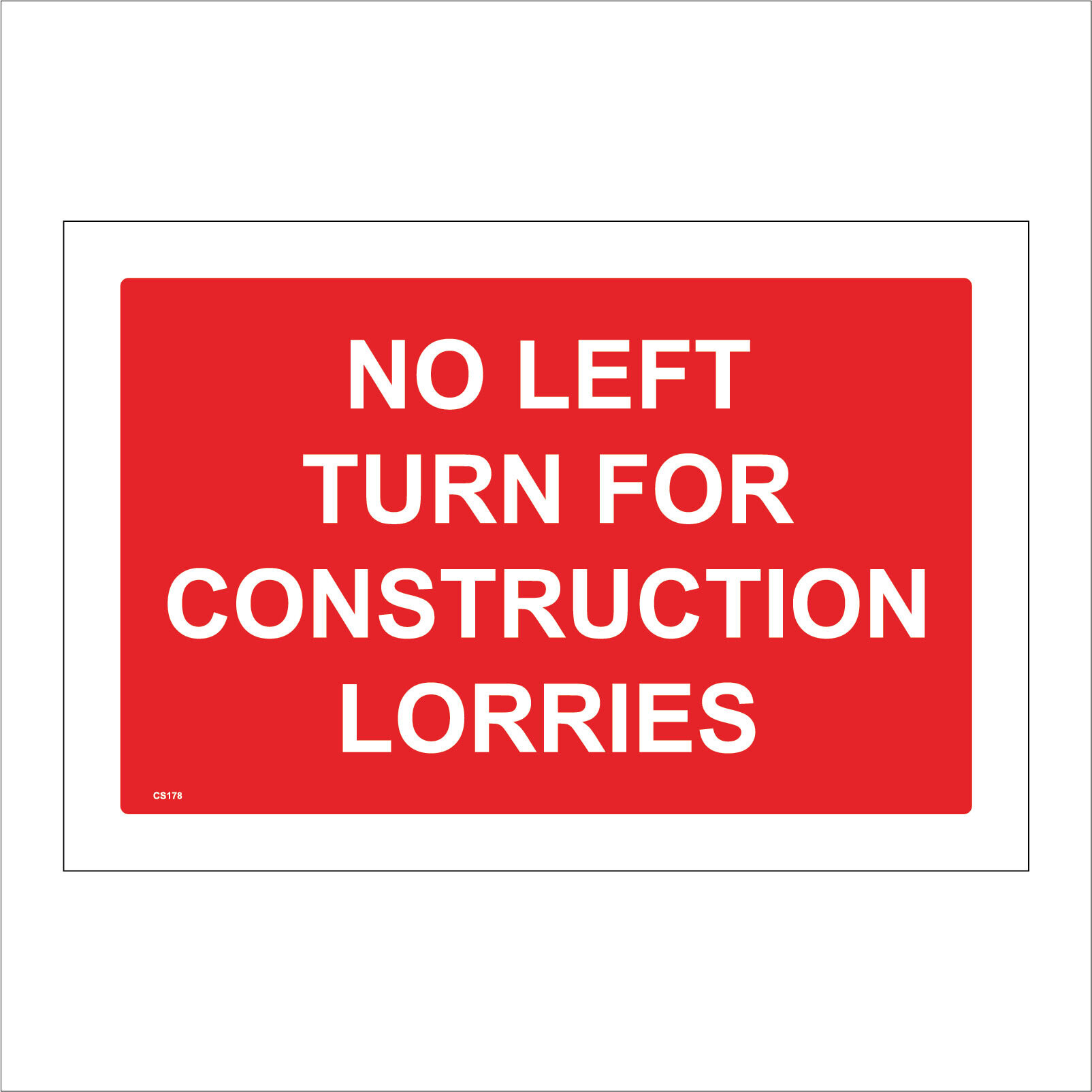 (400 x 300mm - 16 x 12, Sticker / Sav - White Background) CS178 No Left ...