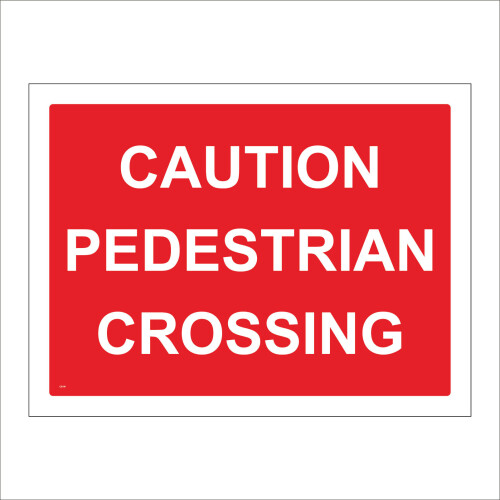 (400 x 300mm - 16 x 12, Sticker / Sav - White Background) CS191 Caution ...