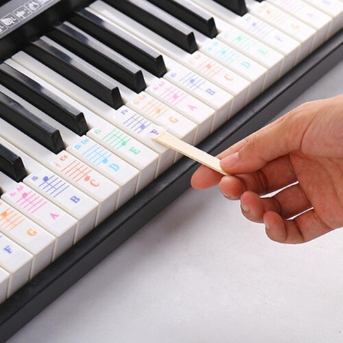 Piano Keyboard Note Sticker for 61/88 key Electronic Keyboard on OnBuy