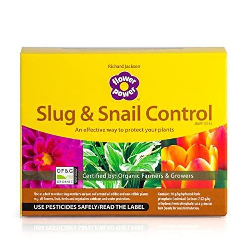Flower Power Richard Jackson Organic Slug & Snail Control, Natural Eco ...