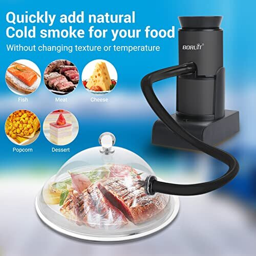 Upgrade Smoking Gun Food Smoker Portable Wood Cocktails Smoke Infuser ...