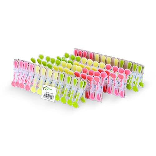 K-ONE 48 Pieces Strong Clothes Pegs for Laundry Washing Line | Airer ...