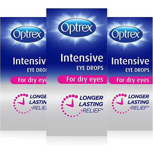 Optrex Intensive Eye Drops For Dry Eyes 3 x 10ml on OnBuy