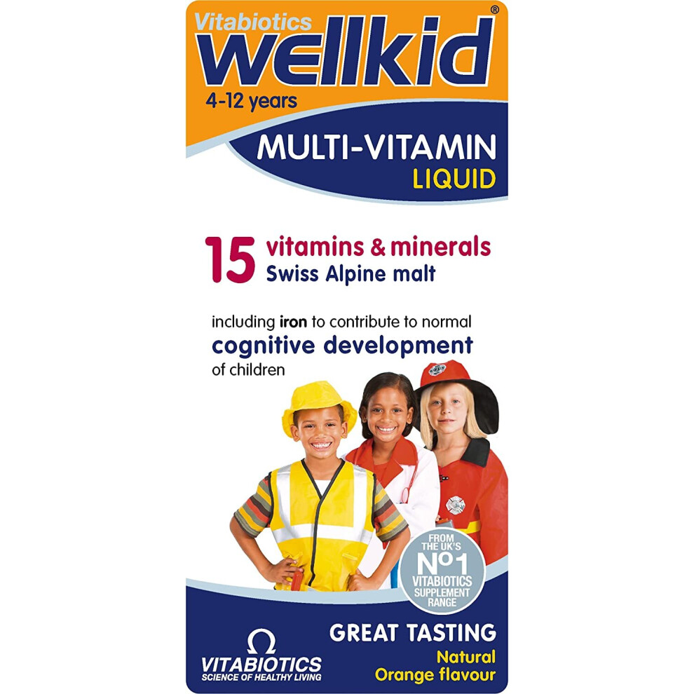 Vitabiotics - Wellkid Calcium Liquid 150Ml on OnBuy