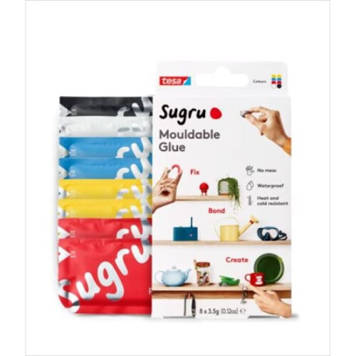 sugru I000951 Mouldable Multi-Purpose Glue for Creative Fixing and ...