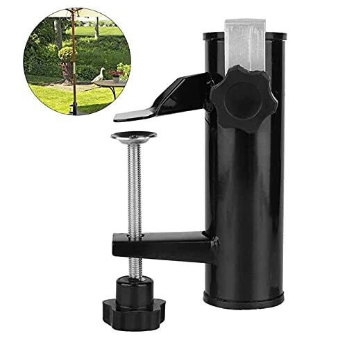 Balcony Parasol Holder Clamp Garden Umbrella Holder Parasol Base Stand ...
