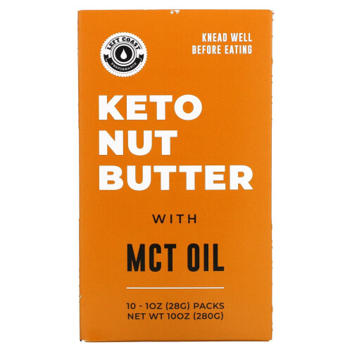 Left Coast Performance, Keto Nut Butter With MCT Oil, 10 Packets, 10 oz ...