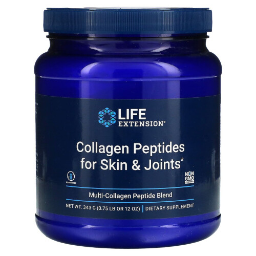 Life Extension, Collagen Peptides For Skin & Joints, Multi- Collagen ...