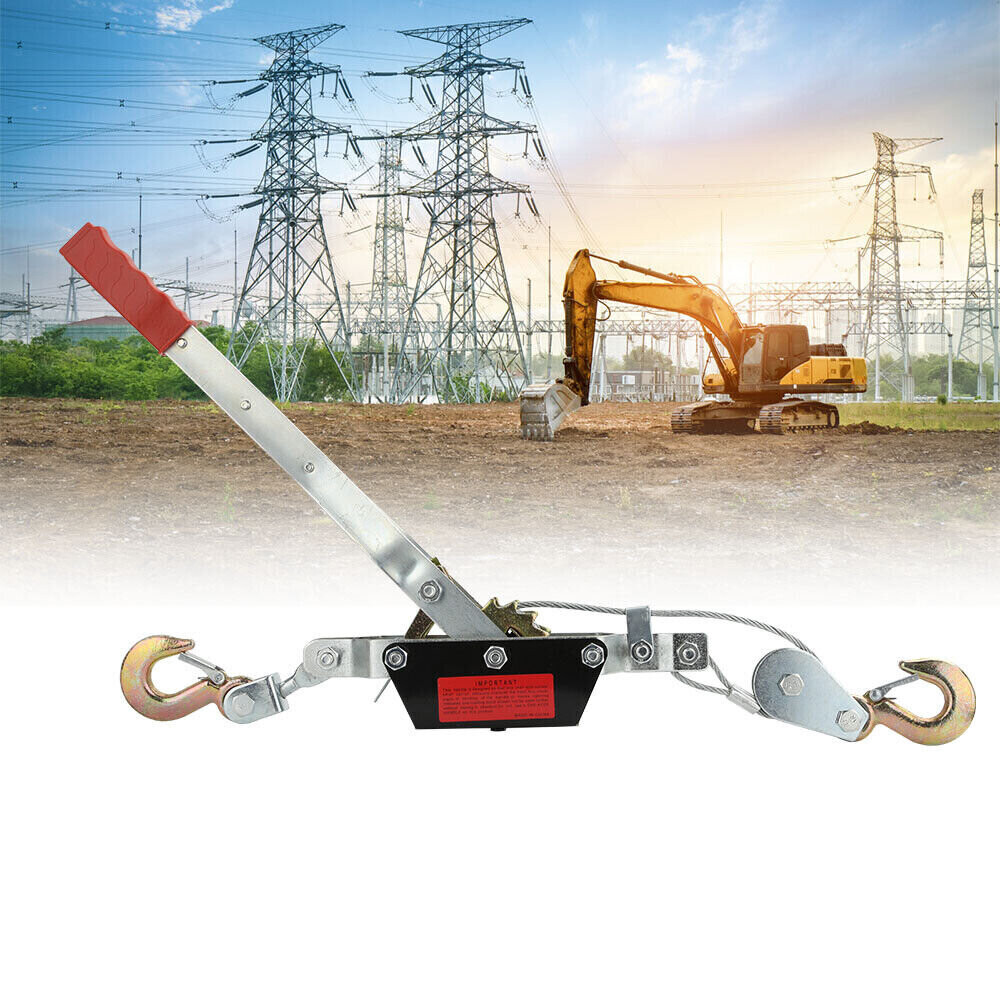 2 Ton Cable Puller Hand Winch Fencing Turfer For Car Boat Trailer on OnBuy