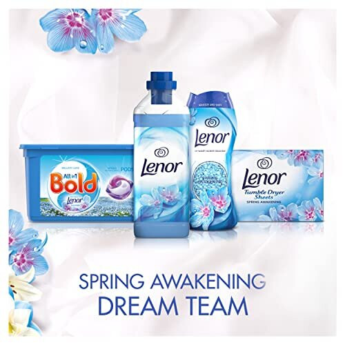 Lenor Fabric Conditioner, 332 Washes, 12L (3L x 4), Spring Awakening ...