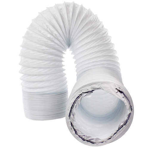 Universal Cooker Hood Vent Hose Extractor Fan PVC Pipe (6m x 5") on OnBuy