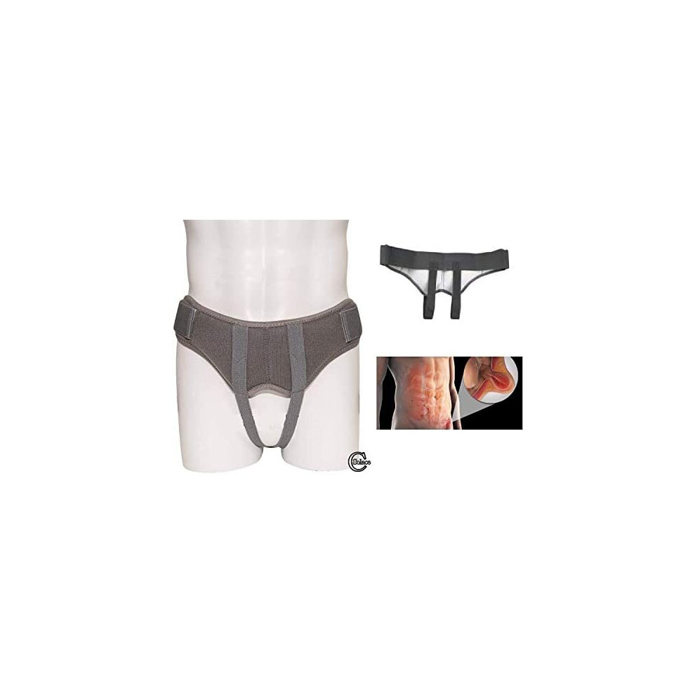 Solace Care Inguinal Hernia Support Truss Belt - Removable Pressure Pads - Soft Closure Pain ...