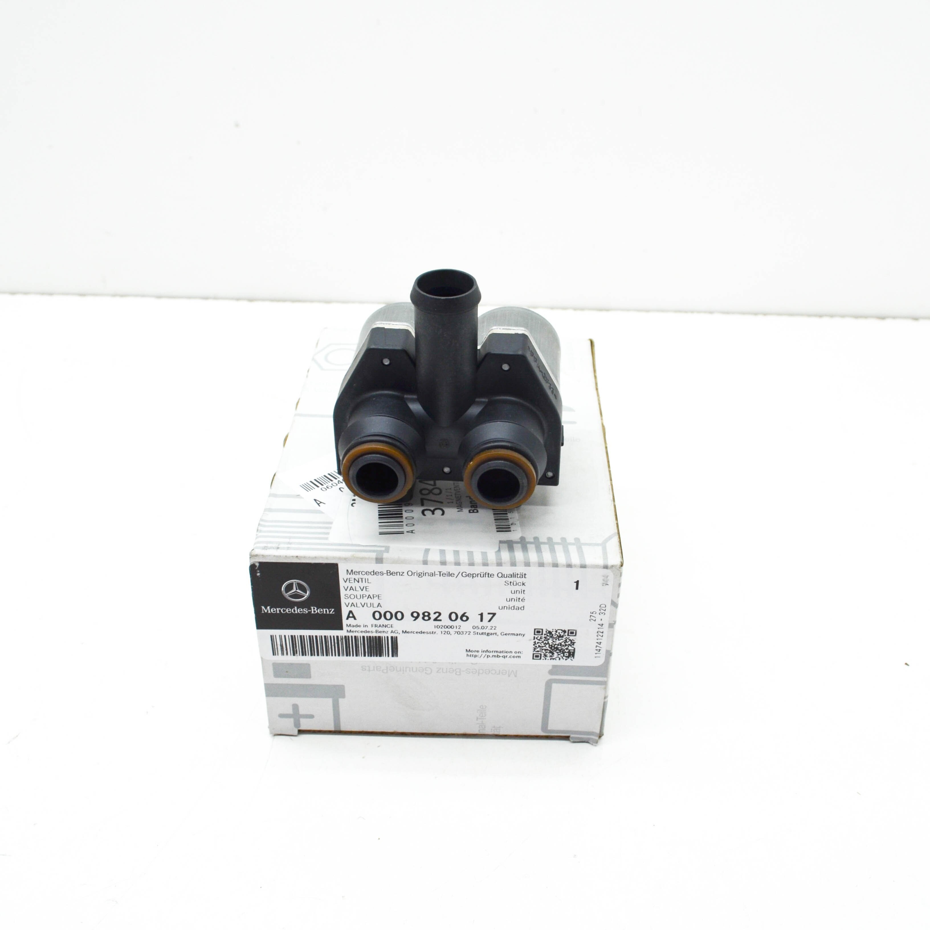 MERCEDES-BENZ S W222 Coolant Heater Control Valve A0009820617 NEW ...