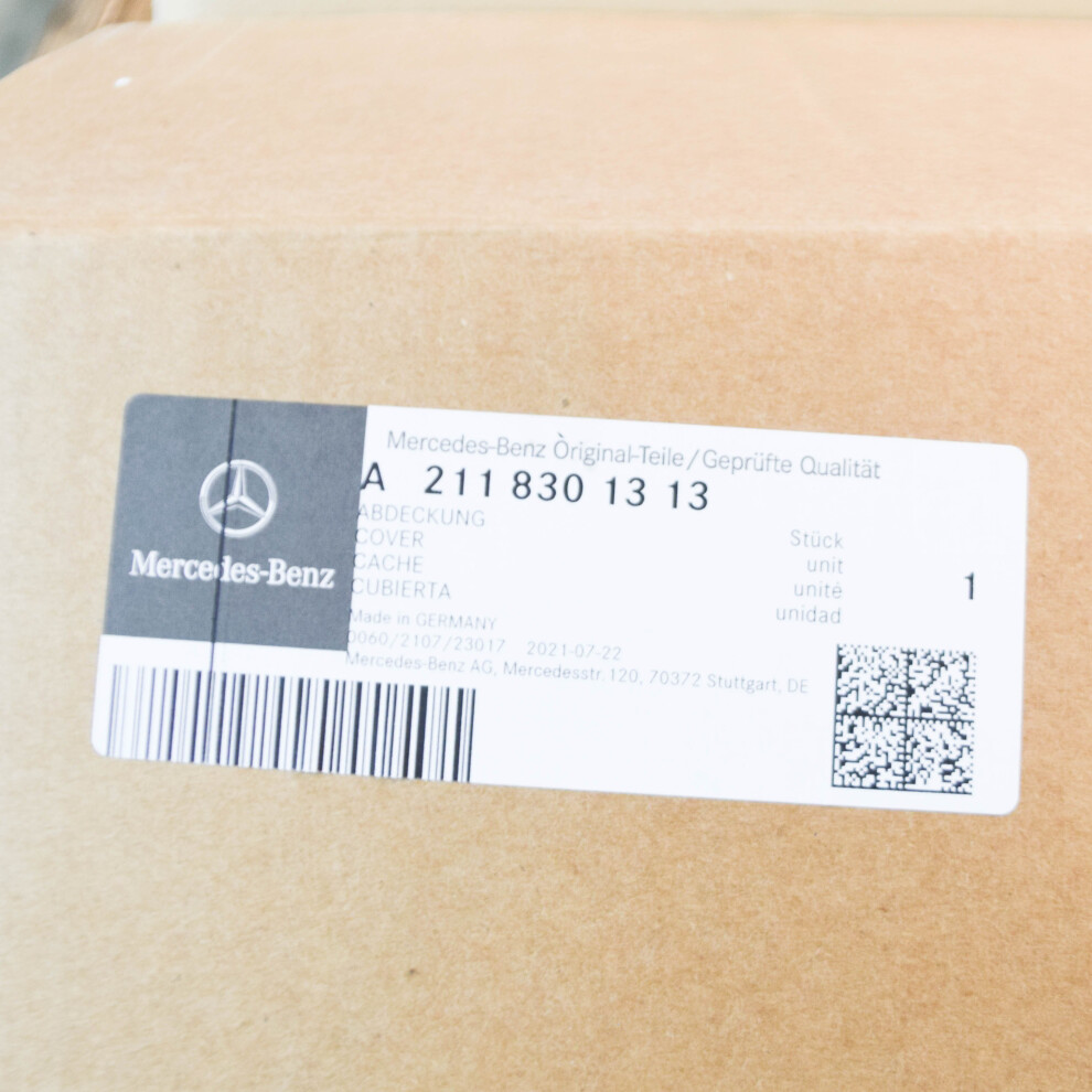 MERCEDES-BENZ E W211 Front Wiper Cowl Trim RHD A2118301313 NEW GENUINE ...