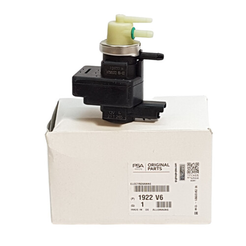 PEUGEOT 308 T9 Turbo Pressure Solenoid Valve 1922V6 NEW GENUINE on OnBuy