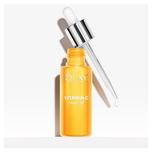 Olay Vitamin C + AHA24 Day Gel Serum With Vitamin C, AHA & Niacinamide ...