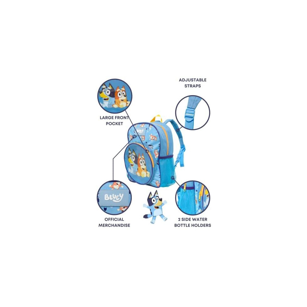 BLUEY Backpack Kids | Bluey and Bingo Bluey Toys | Bluey Cartoon ...