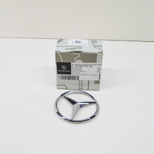 MERCEDES BENZ E W212 Rear Trunk Lid Emblem Badge A2138170116 NEW ...