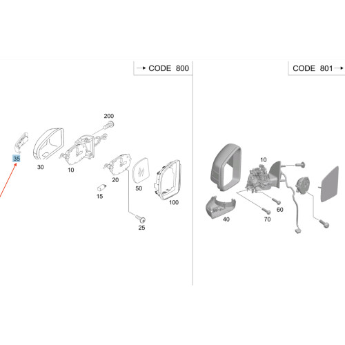 MERCEDES-BENZ ML W164 Front Turn Signal Light Front Left A1649061300 ...
