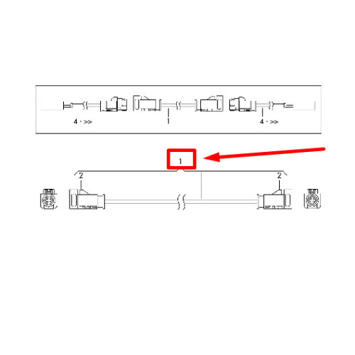 VW PASSAT B8 3G2 Data Connection Cable 000098600AE NEW GENUINE on OnBuy