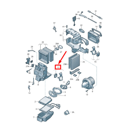 VW AMEO Central Flap Positioning Motor 8Z0819453D NEW GENUINE on OnBuy