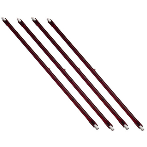 Four Pack 1.4 kW R7 Ruby Halogen Heater Lamp Bulb 348mm on OnBuy