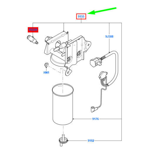 FORD TRANSIT MK3 Fuel Filter Assy 1712992 6C11-9155-AE NEW GENUINE on OnBuy