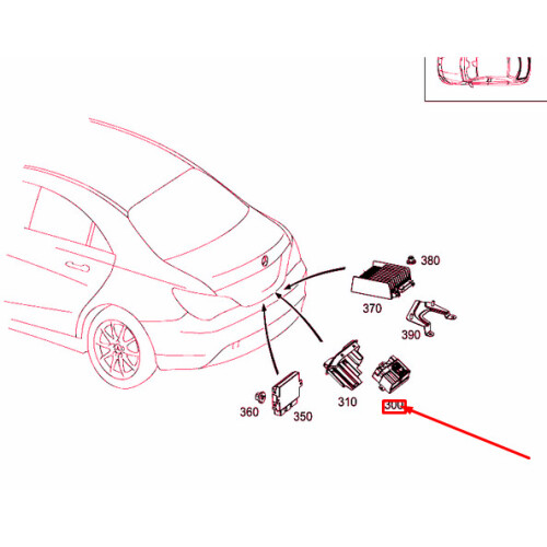 MERCEDES-BENZ CLA C117 Fuel Pump Control Unit A0009003101 NEW GENUINE ...