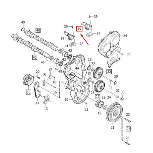 VOLVO XC90 MK2 Engine Variable Valve Timing Solenoid 31480441 NEW ...