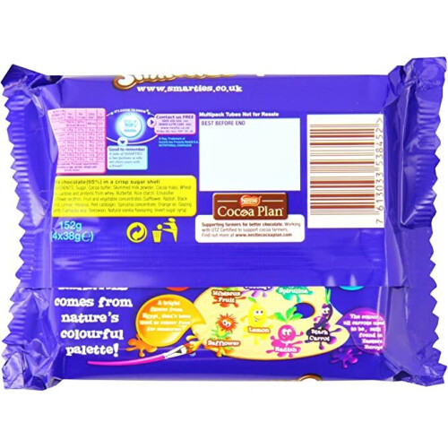 Nestlé Smarties Multipack 4x38 g (Pack of 12) on OnBuy