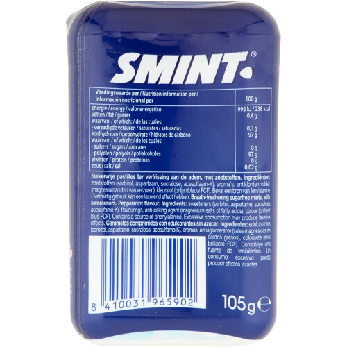Smint Extra Large Bottles Of 150 Mints, Pack of 8 on OnBuy
