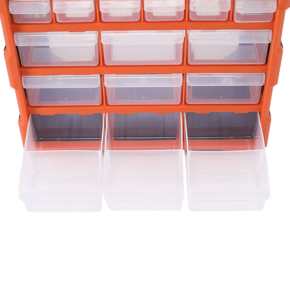 Multi-drawer Organiser with 39 Drawers Tool Box Storage Cabinet Unit on ...