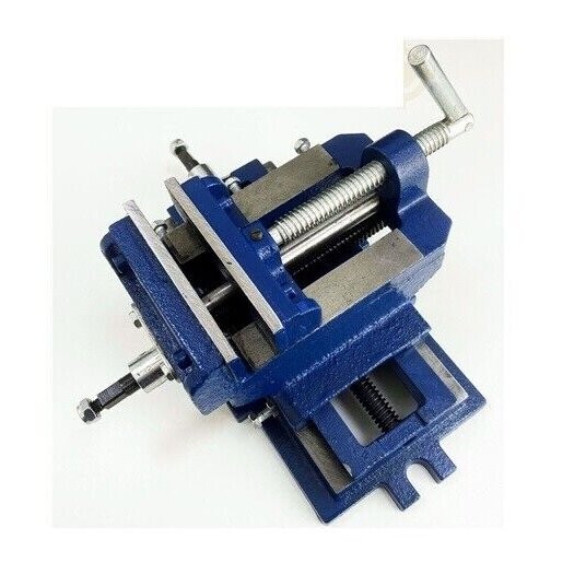 4" Cross Slide Vise Vice Drill Press Metal Milling 2 Way X-Y Heavy Duty ...