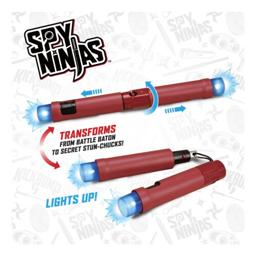 Spy Ninjas Transforming Stealth Stick With Lights on OnBuy