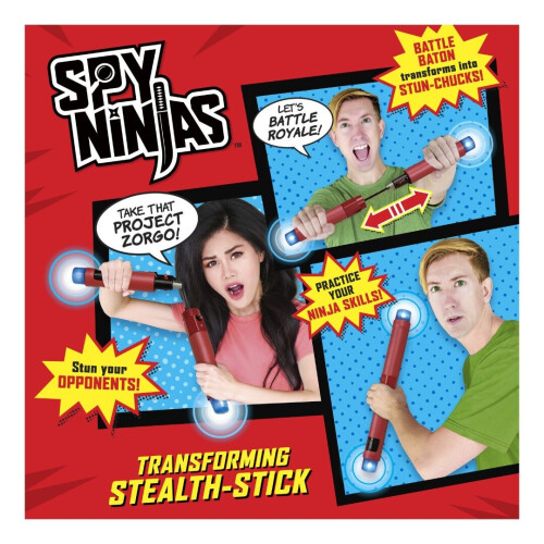 Spy Ninjas Transforming Stealth Stick With Lights on OnBuy
