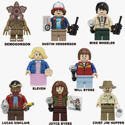 8PCS toy Stranger Things Minifigures Toys Fit Lego present on OnBuy