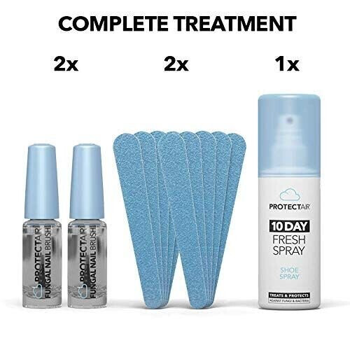 ProtectAir Fungal Nail Treatment - Extra Strong for toenails - 2X 5ml ...