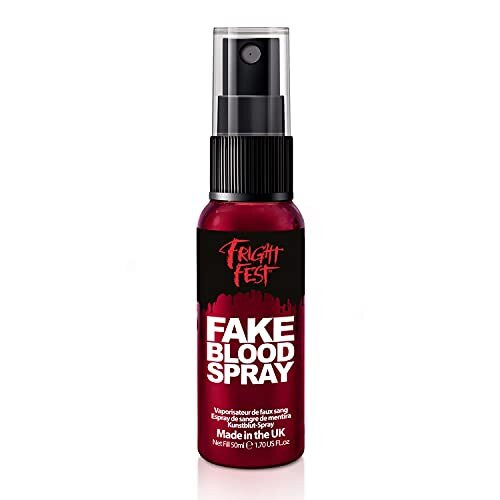 Fake Blood Gel Spray 50ml by Fright Fest Red Fake Blood liquid â SFX ...