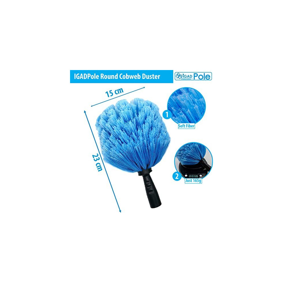 IGADPOLE Cobweb Duster // Ceiling and Corner Duster // for Dusting and ...