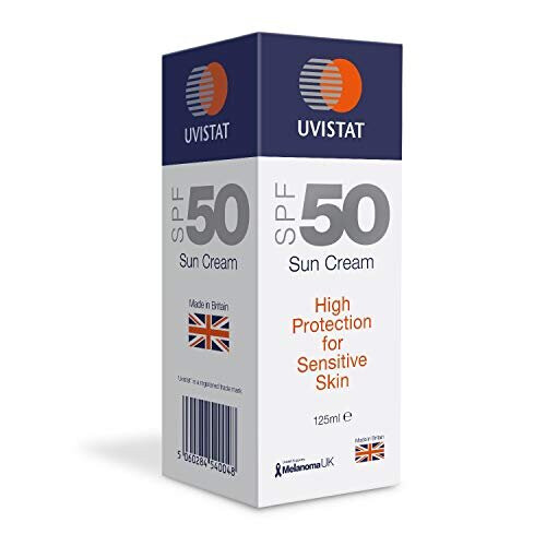 Uvistat Sun Cream | SPF50 | Moisturising, Sun Cream for Sensitive Skin ...