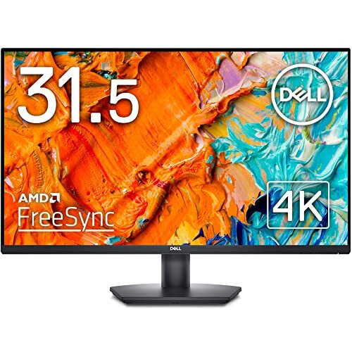 Dell SE3223Q 31.5 Inch 4K UHD (3840x2160) Monitor, 60Hz, VA, 4ms, AMD FreeSync, 99% sRGB ...
