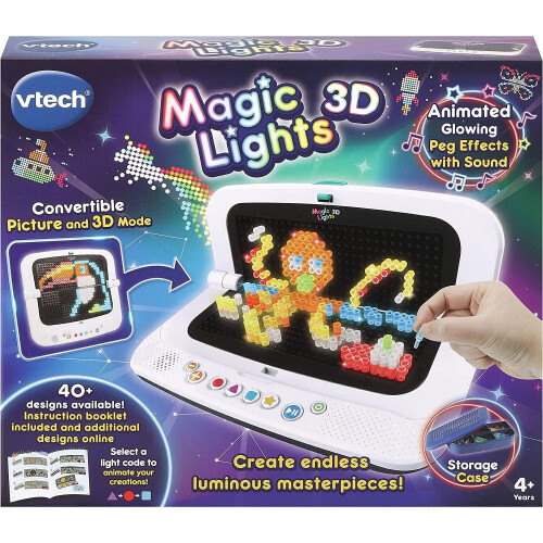 Vtech Magic Lights 3D Peg Art Board With Lights, Sounds & Animation on ...