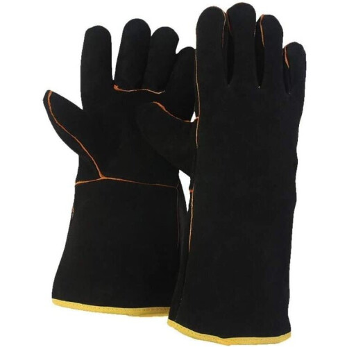 FZTEY Heat Resistant Fire Proof Guant, Welding High Temperature Gloves ...